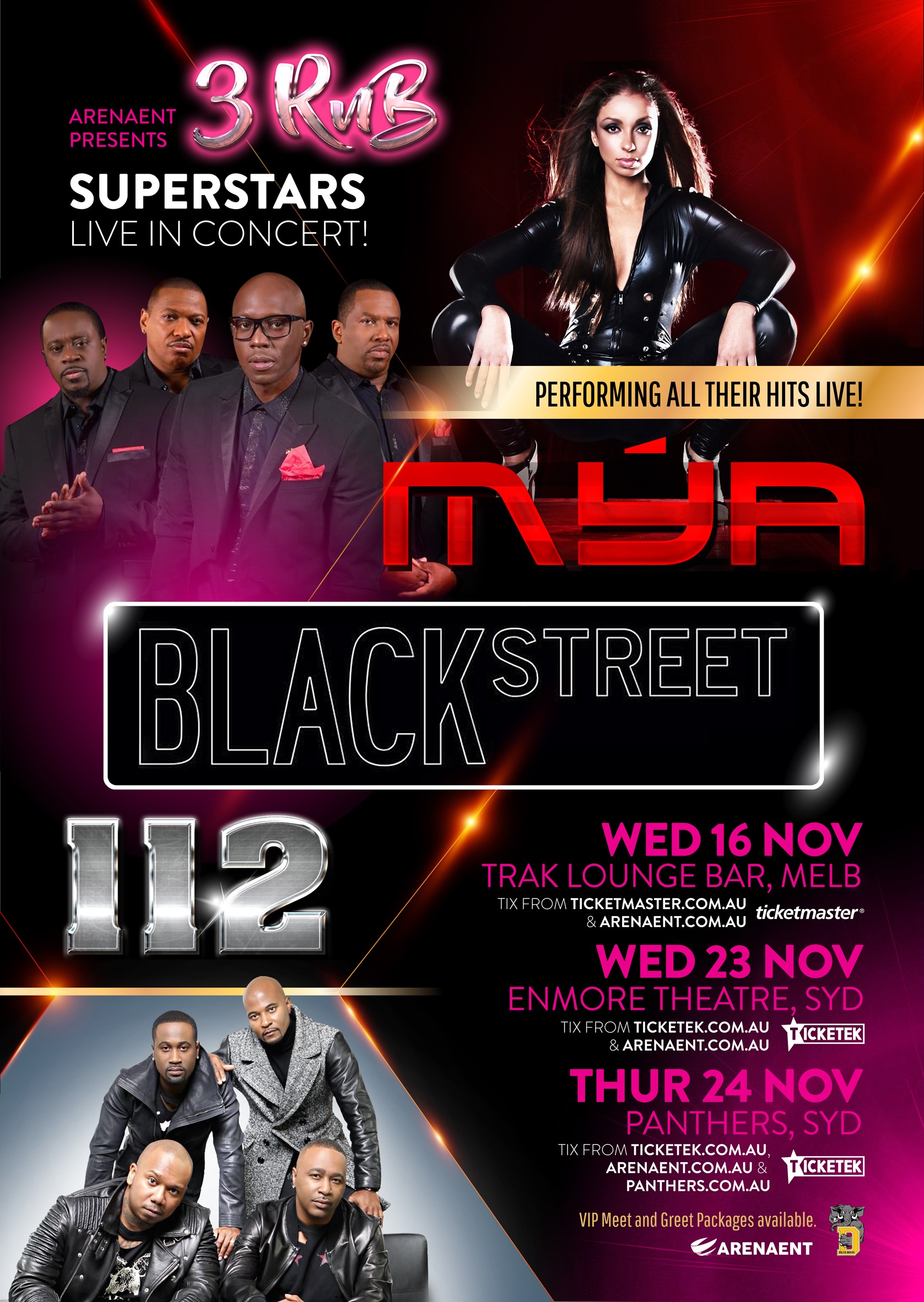 Mya Live at Panthers! (Penrith, NSW – Australia) – Mýa